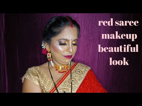 Makeup Tips For Red Saree | Saubhaya Makeup