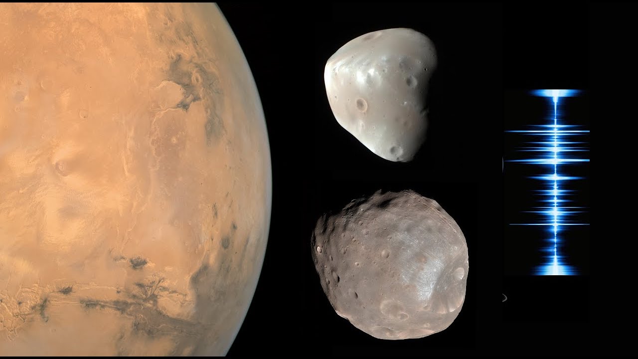 Mars and Moons Sound | Mars Sound | Deimos Sound | Phobos Sound - YouTube
