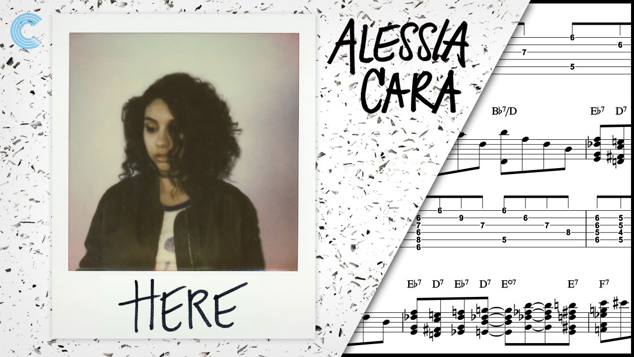 Viola - Here - Alessia Cara - Sheet Music, Chords, & Vocals - YouTube