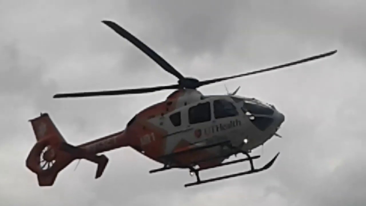 Flight For Life Helicopter Takes Off - YouTube