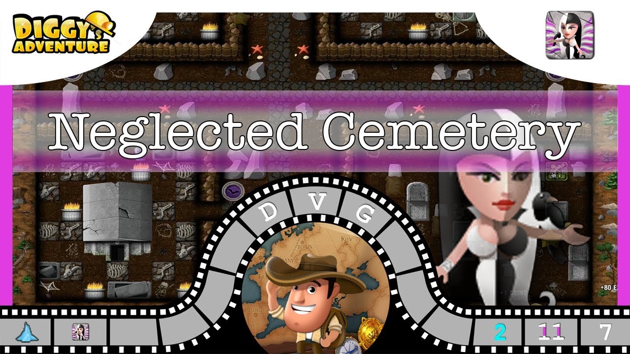 [~Hel~] #7 Neglected Cemetery - Diggy's Adventure - YouTube