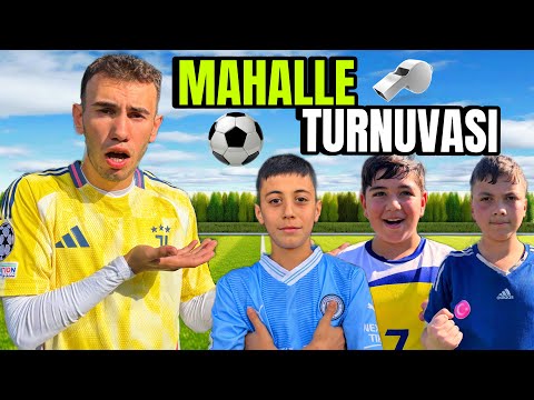 MAHALLEDE DEV ÇOCUK FUTBOL TURNUVASI! -Küçük Ronaldo herkese meydan okudu!