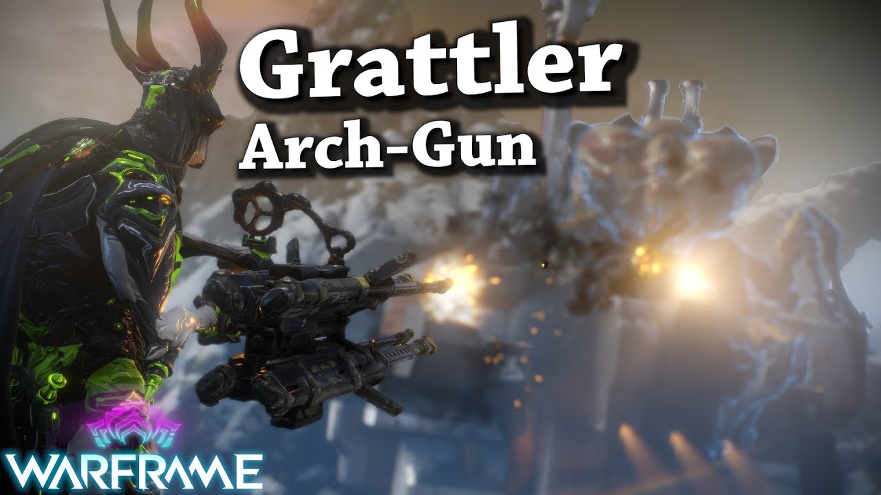 Warframe Grattler (2 Forma Build) Atmosphere Arch-Gun - YouTube