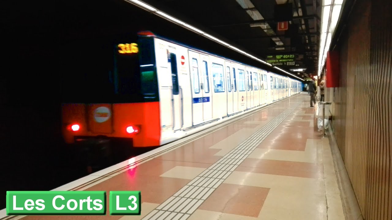 Les Corts L3 : Metro de Barcelona ( TMB 3000 - 5000 ) [2016] - YouTube