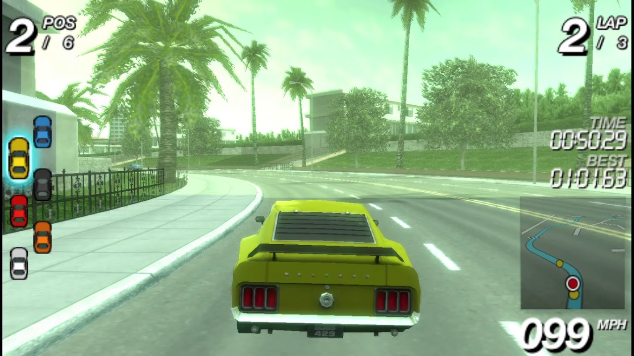 Ford Street Racing LA DUEL PSP - PPSSPP Gameplay - YouTube