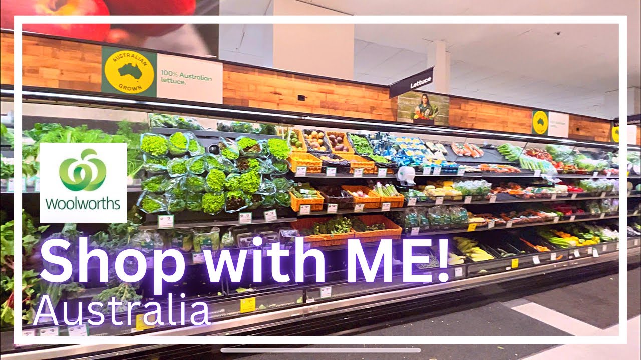 Shop with Me Woolworths Australia | Shopping Haul | Grocery Shopping ...