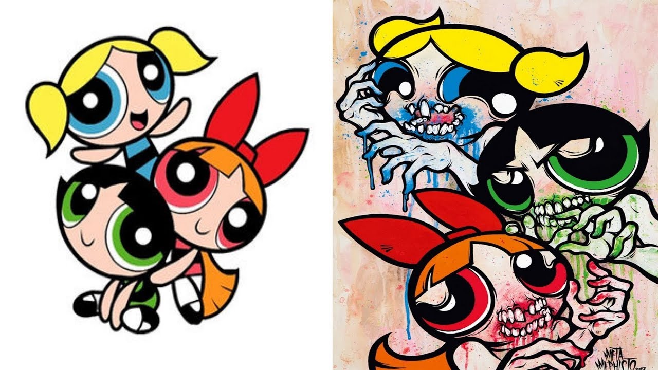 Powerpuff Girls As Zombie | Powerpuff Girls As Monster | Powerpuff ...