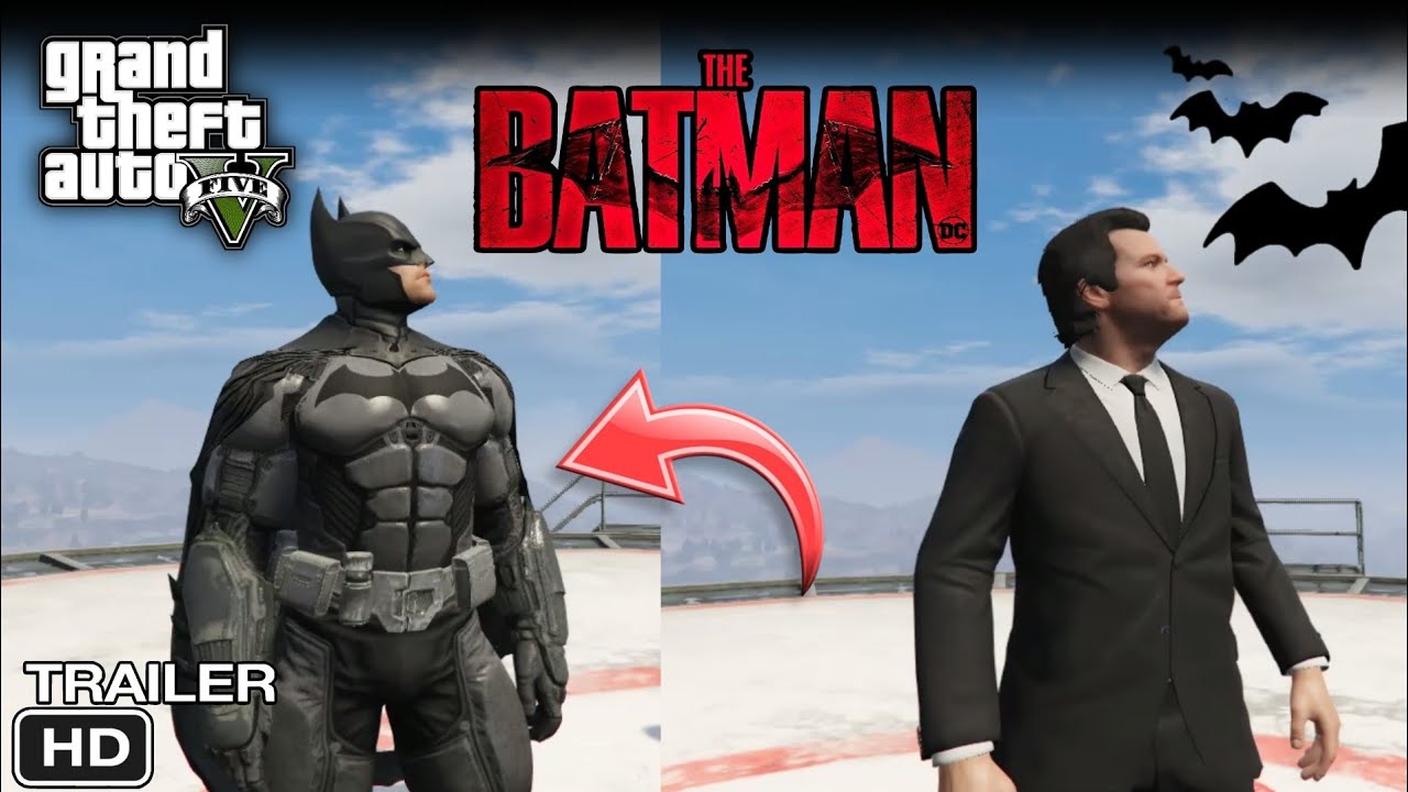 GTA 5 : THE BATMAN TRAILER | MICHEAL IS BATMAN | GTA V - YouTube