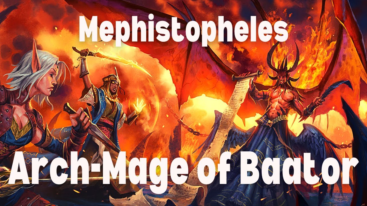 D&D Lore: Mephistopheles Lord of the Eighth Hell - YouTube