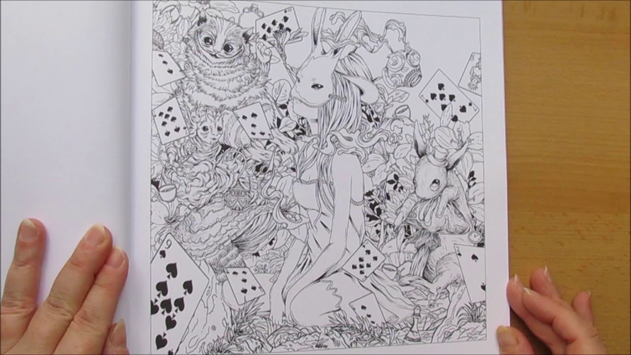 ganz NEU- Flip Through- durchblättern-Coloring Book Mythographic ...