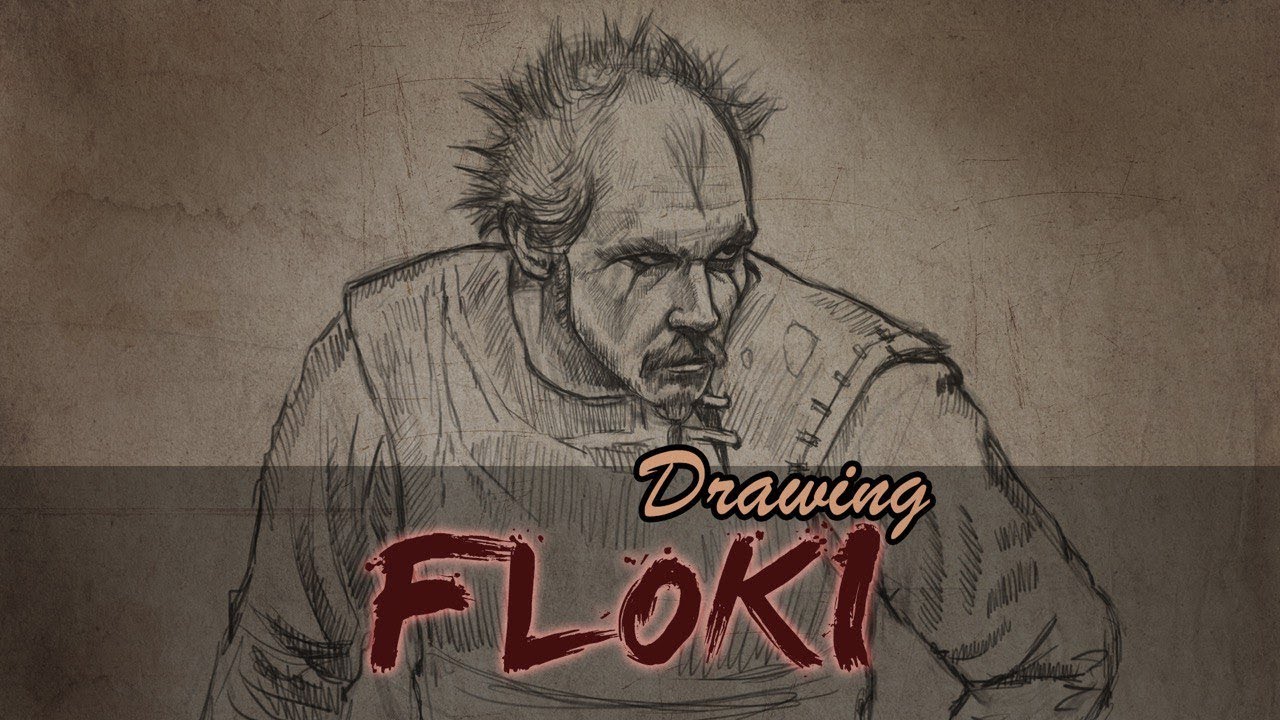 Drawing Floki |Vikings| - YouTube