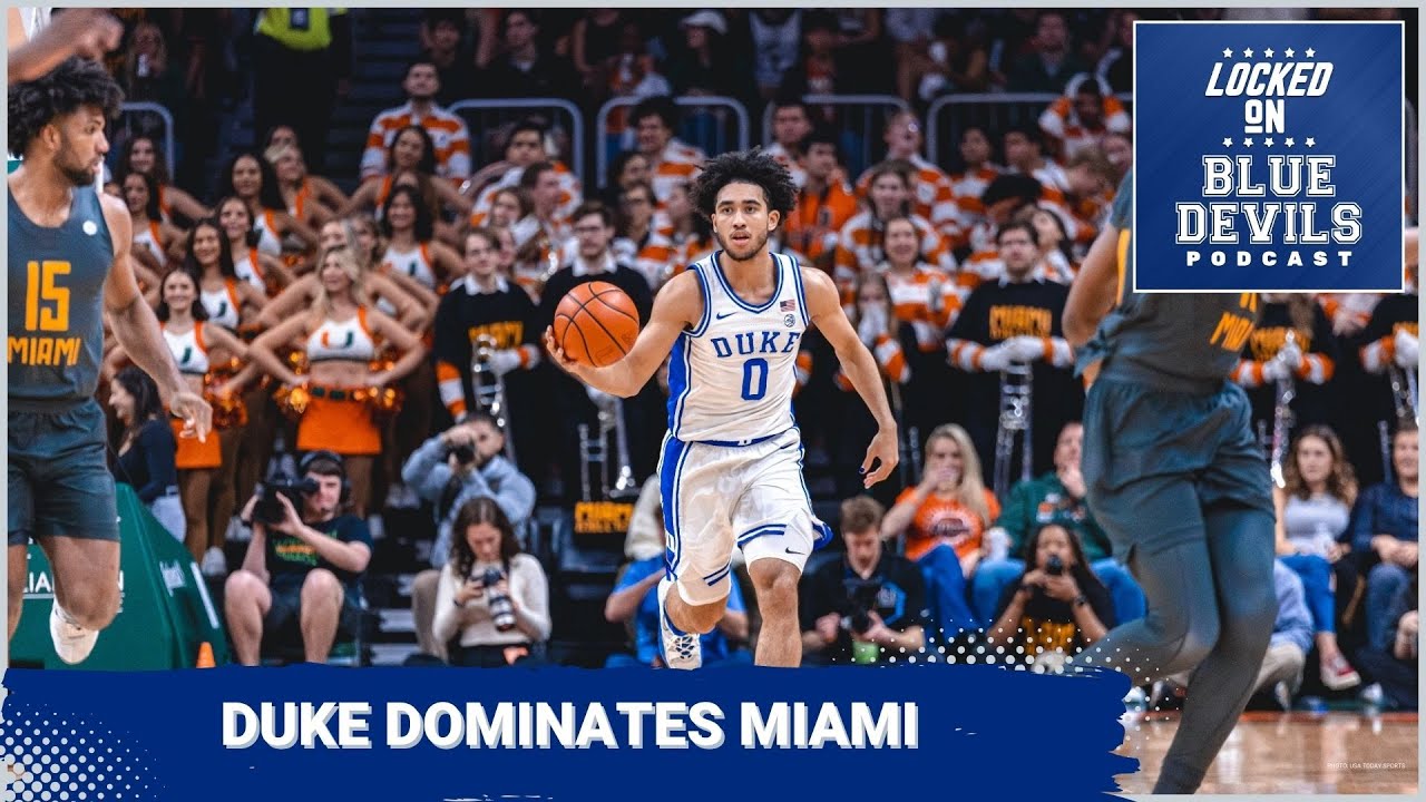 Complete Performance For Duke Basketball in Win over Miami | Duke Blue ...