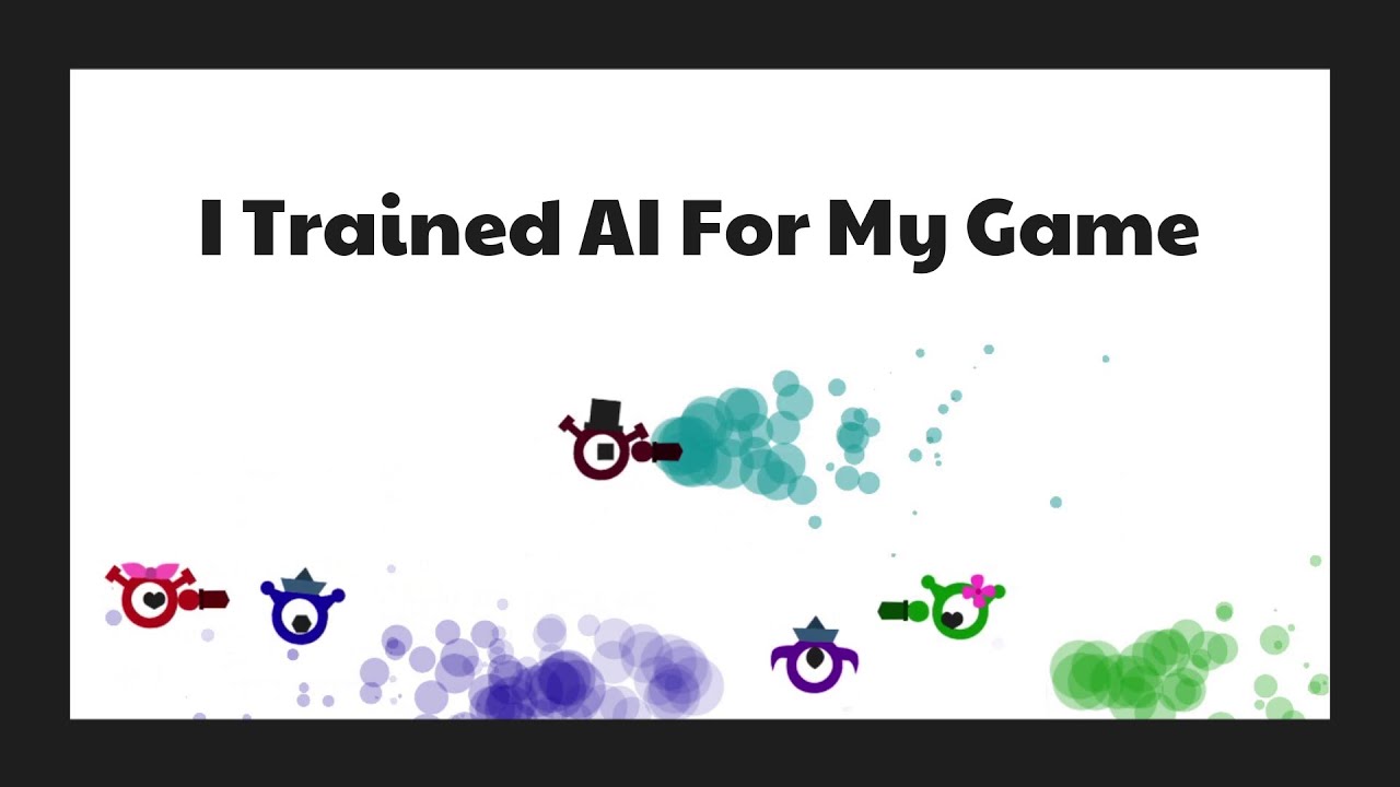 I Trained AI For My Game | NeuroEvolution | Genetic Algorithm - YouTube