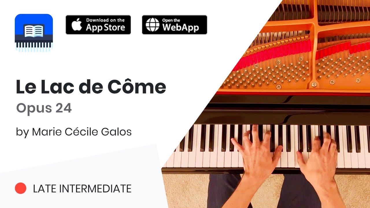 Le Lac de Côme Opus 24 by Marie Cécile Galos - YouTube