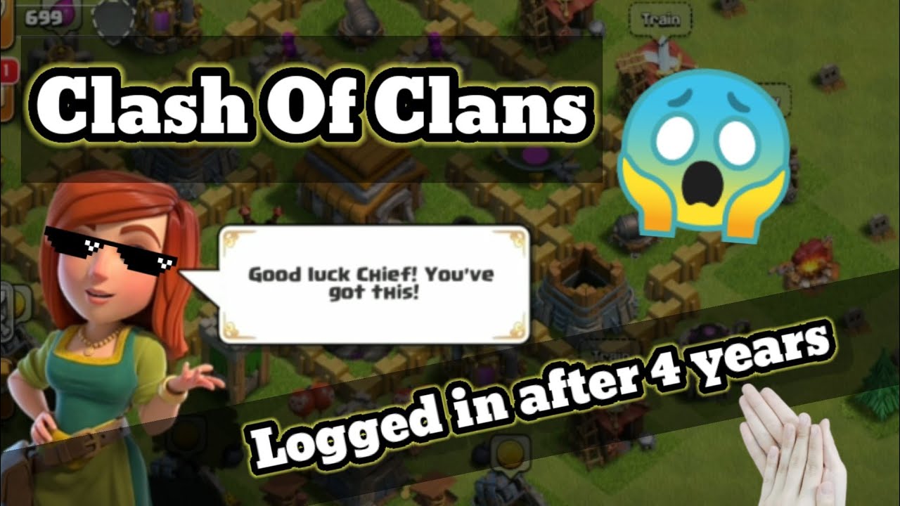 What happens if you login to your COC account after 4 years - YouTube