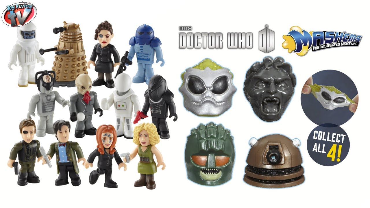 Dr Who Mashems & Minifigures Series 3 Blind Box Unboxing & Toy Review ...