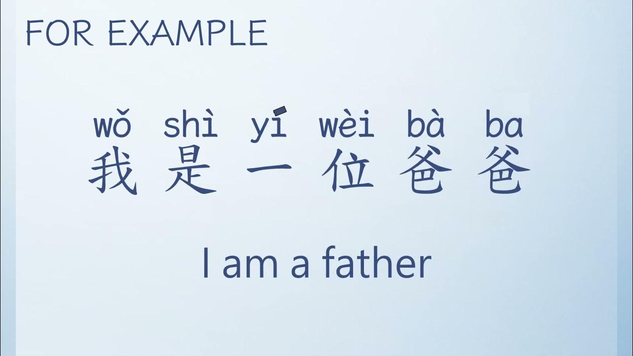 【beginner】learn mandarin SENTENCES about how to introduce yourself 1 ...