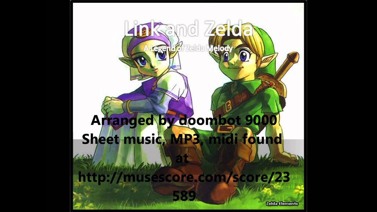 Link and Zelda: A Legend of Zelda Melody - YouTube