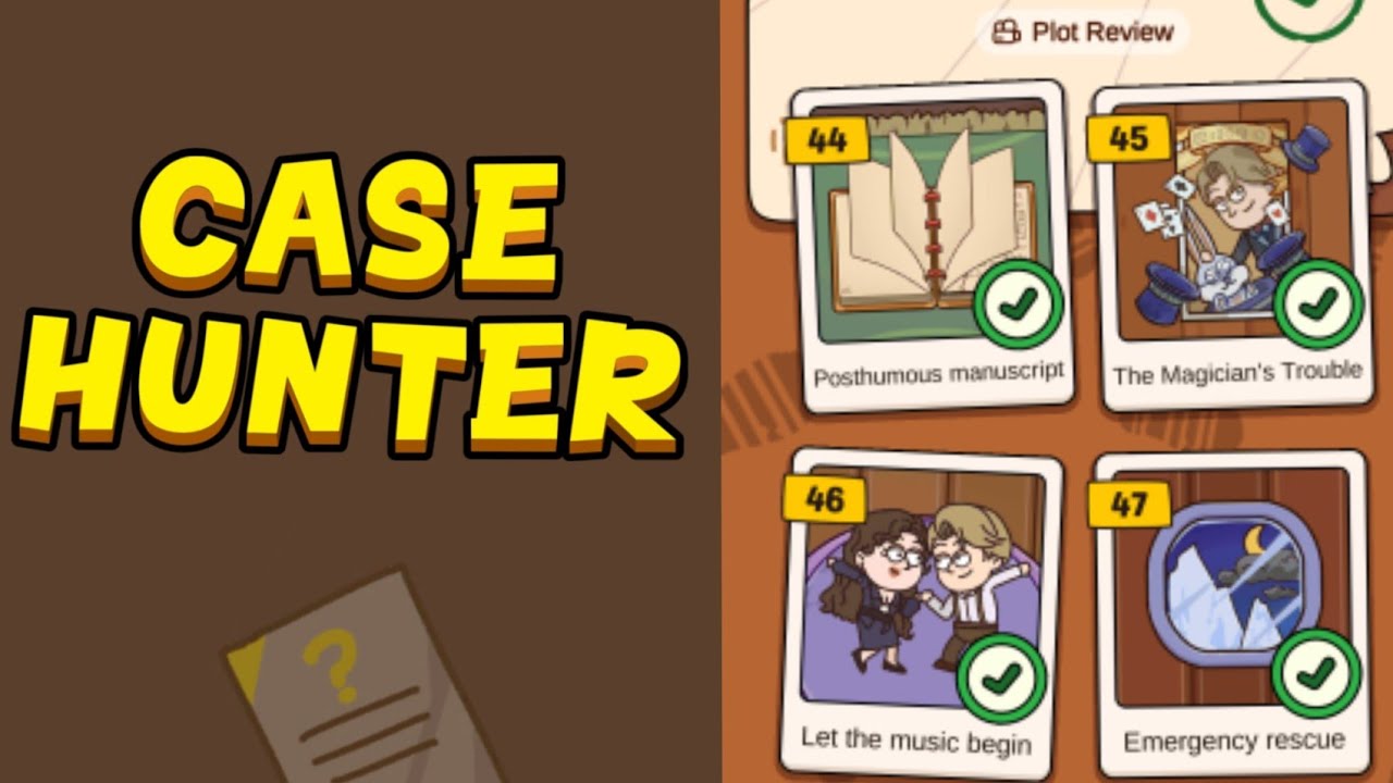 Case Hunter-Can you solve it? - School All Levels Solution • Game Solver