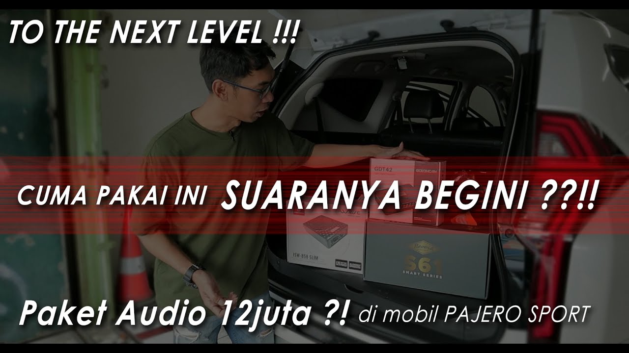 Pajero Sport, Audionya Harga Segini Bisa Begini Ya⁉️- Duta Auto Solution - YouTube