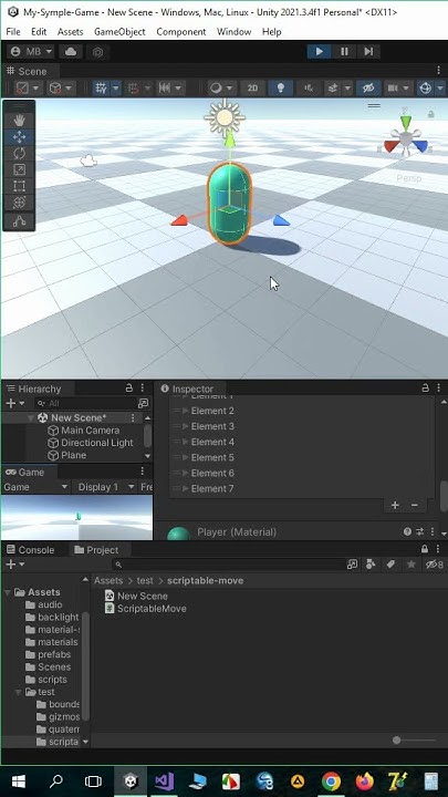 Перемещение объекта по скрипту position Unity3D #shorts - YouTube
