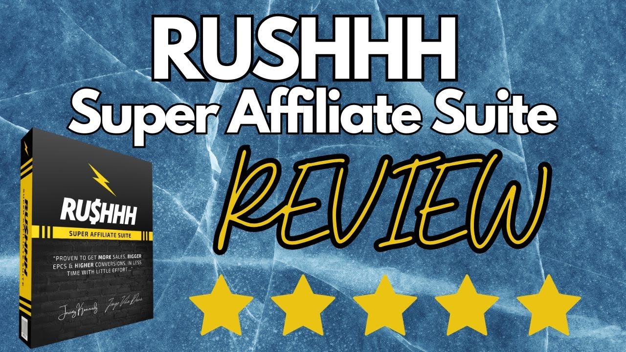 RUSHHH - Super Affiliate Suite REVIEW| The Secret Tool To Earn 100s Of ...