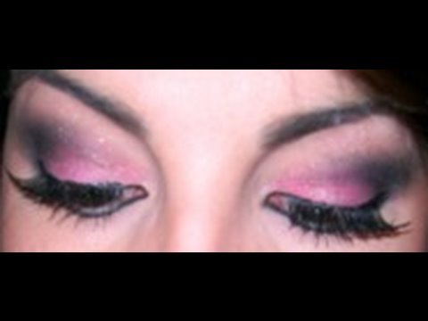 Dramatic Smokey Pink Eyeshadow Tutorial - YouTube