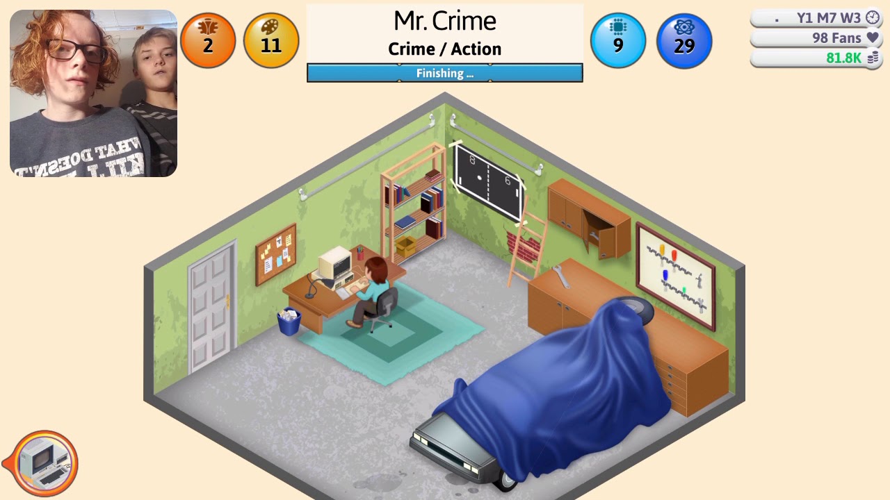 WORST GAME EVER MADE!!! |Game dev tycoon ft. Zach gramiak - YouTube