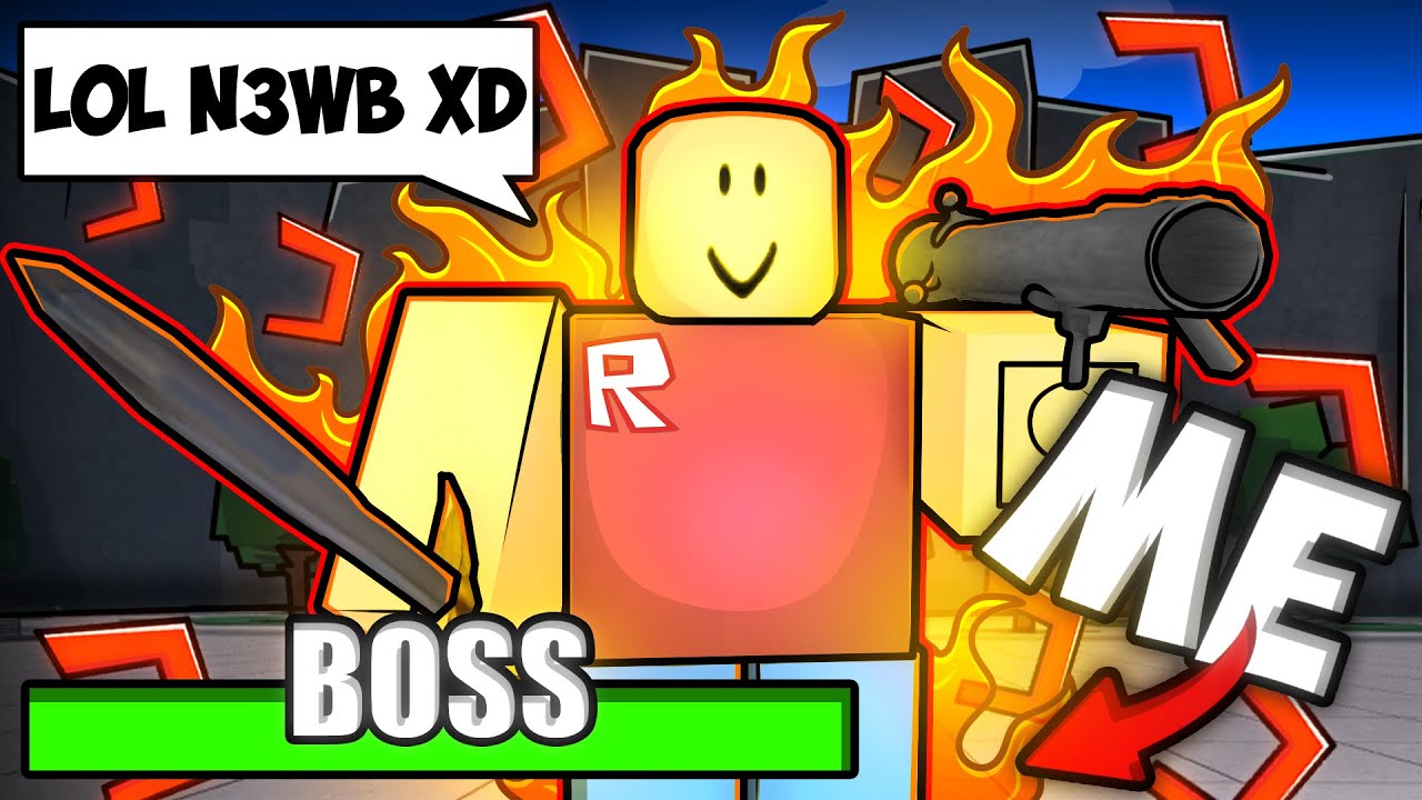 I Pretended to be The BOSS NPC with DEATH COUNTER... (Roblox The ...
