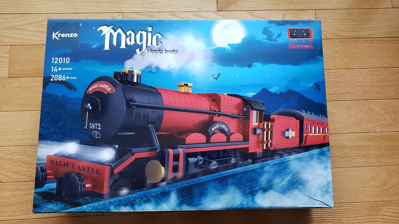 Krenzo Mould King Magic Train 12010 review - YouTube