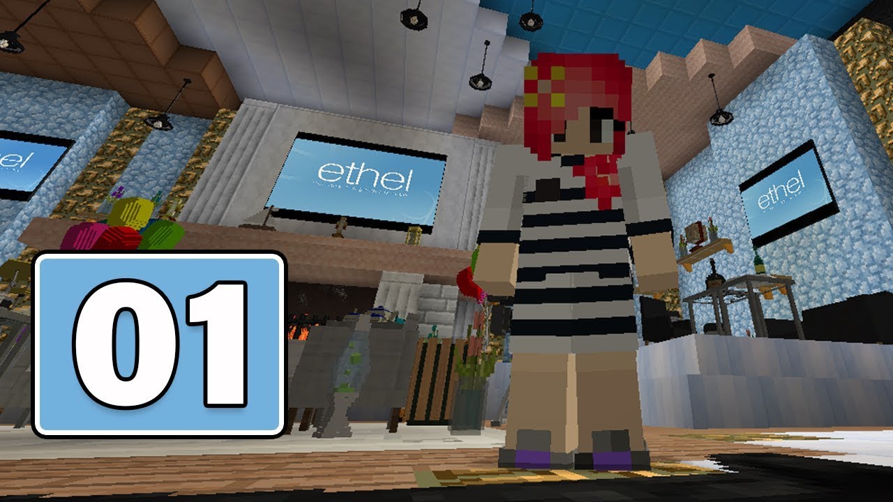 Ethel the Generous - Ep 1 | Minecraft Talk Show - YouTube