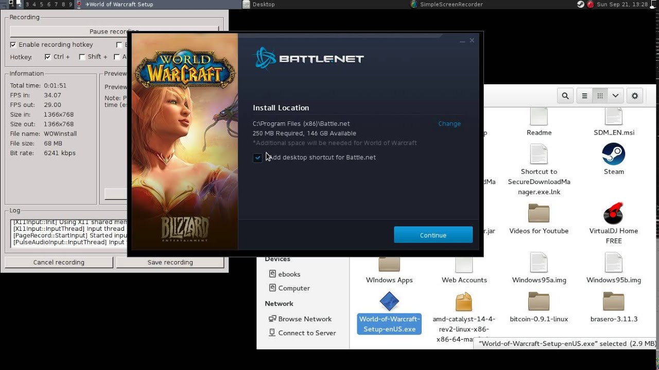 WOW install: other half of the tutorial - YouTube