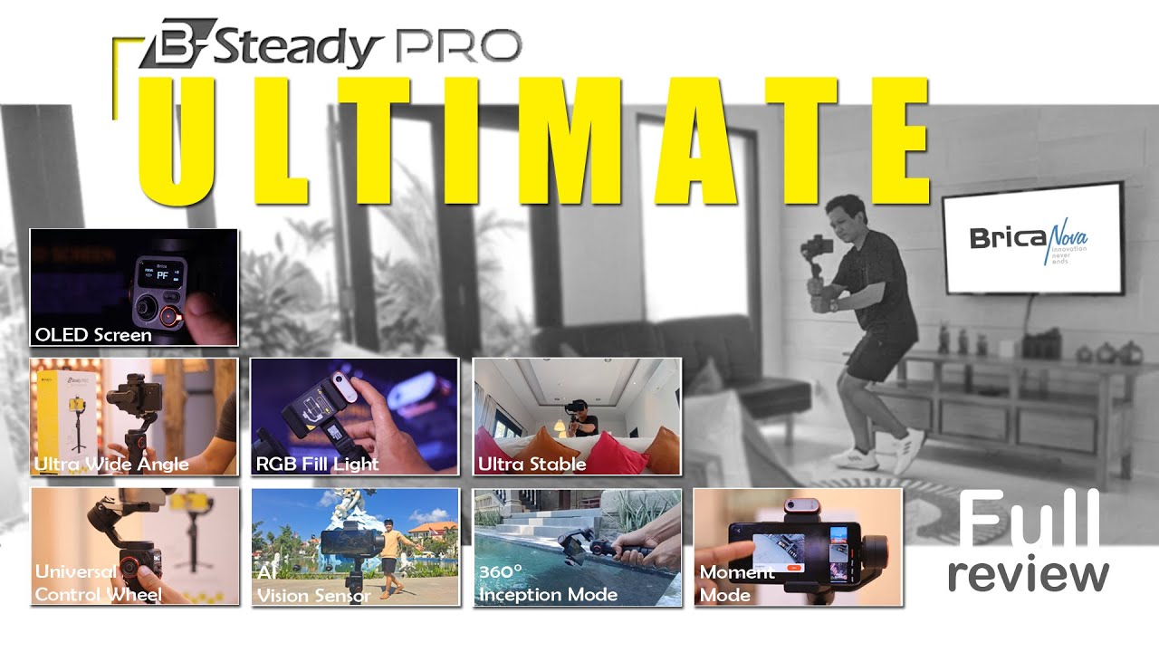 Bahas Komplit Gimbal Sultan B-Steady Pro ULTIMATE (AI) - YouTube