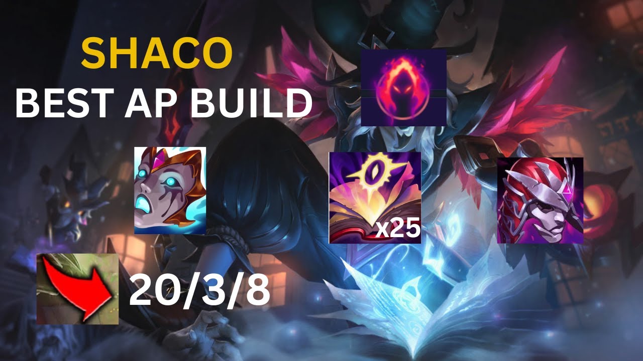 SHACO AP | SHACO BEST AP BUILD | GAME PLAYS 2023 | league of legends ...