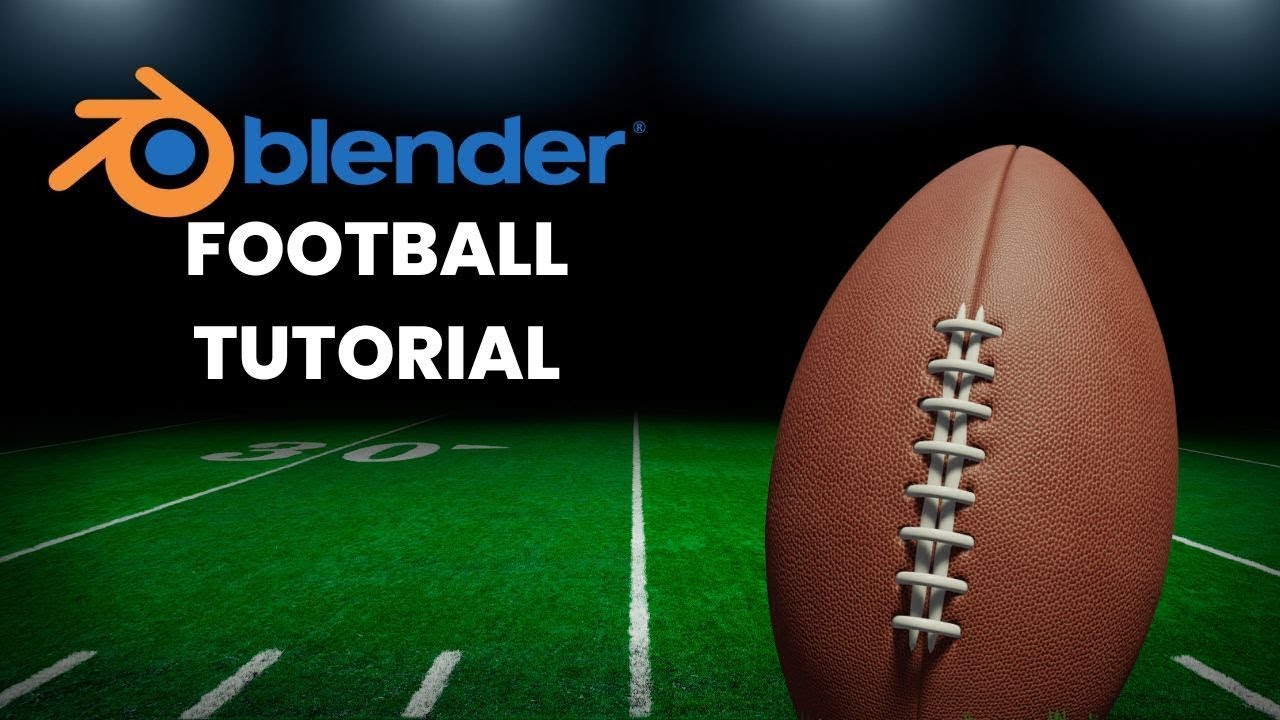 Learn How To Make A Football In Blender With This Easy Tutorial! - YouTube