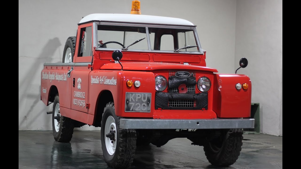 1965 Land Rover Series IIA Recovery Vehicle - YouTube