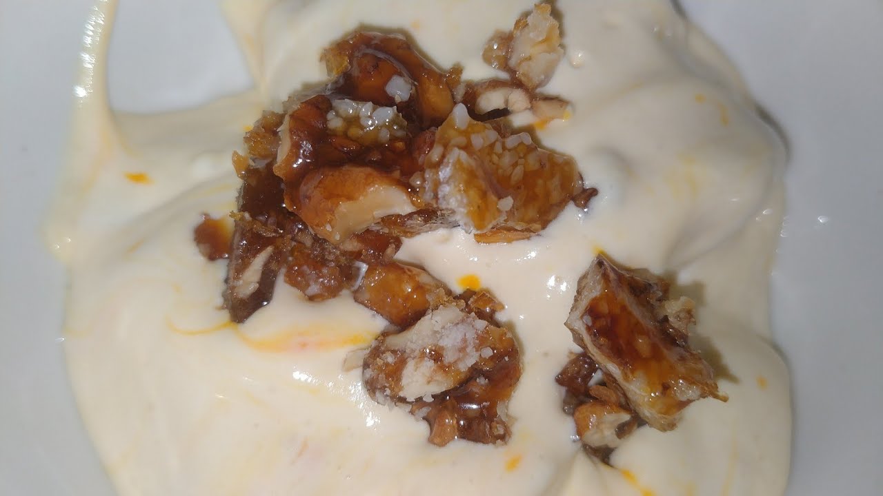 Mango crunch homemade ice cream - YouTube