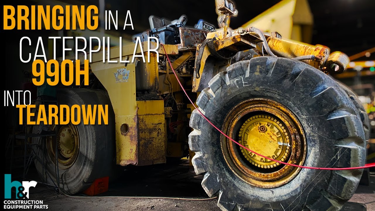 CAT 990H - YouTube