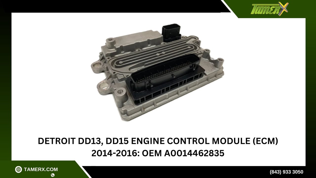 Detroit DD13, DD15 Engine Control Module (ECM) 2014-2016: OEM ...