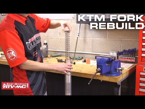 How To Rebuild Ktm Husqvarna Wp Bladder Style Forks