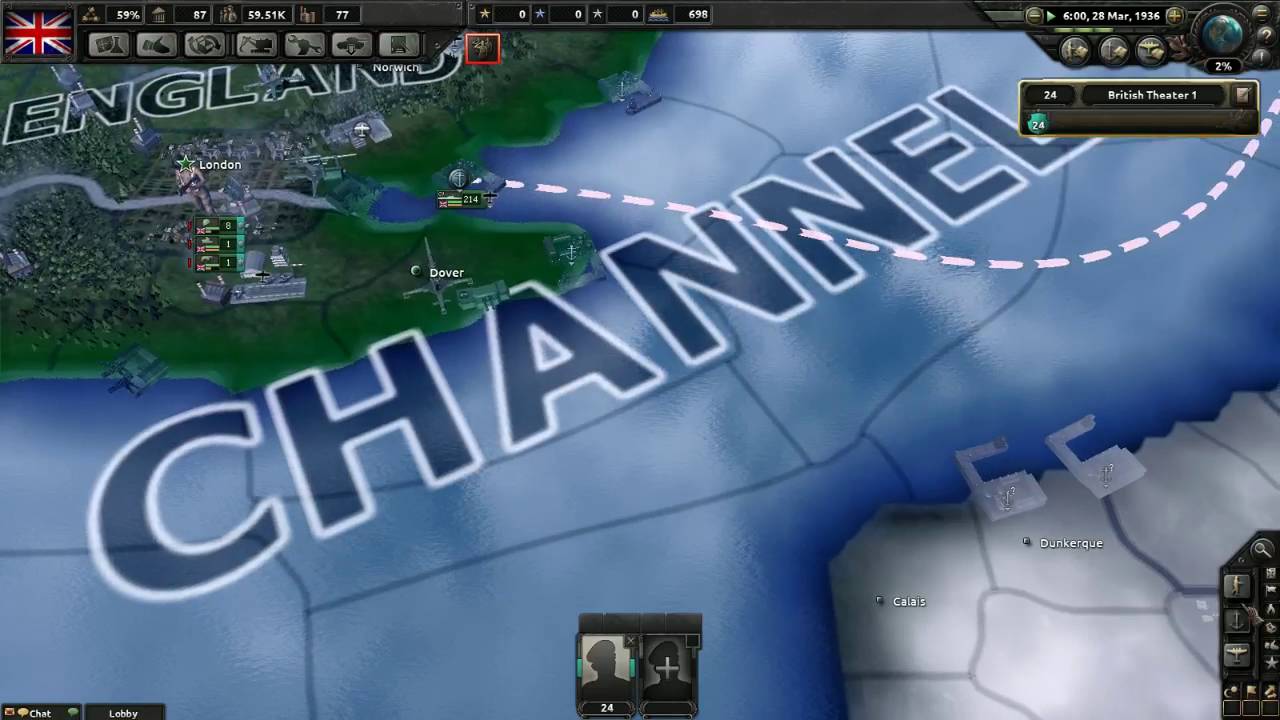 HOI4 Multiplayer - Let's Play the United Kingdom - Part 1 - YouTube