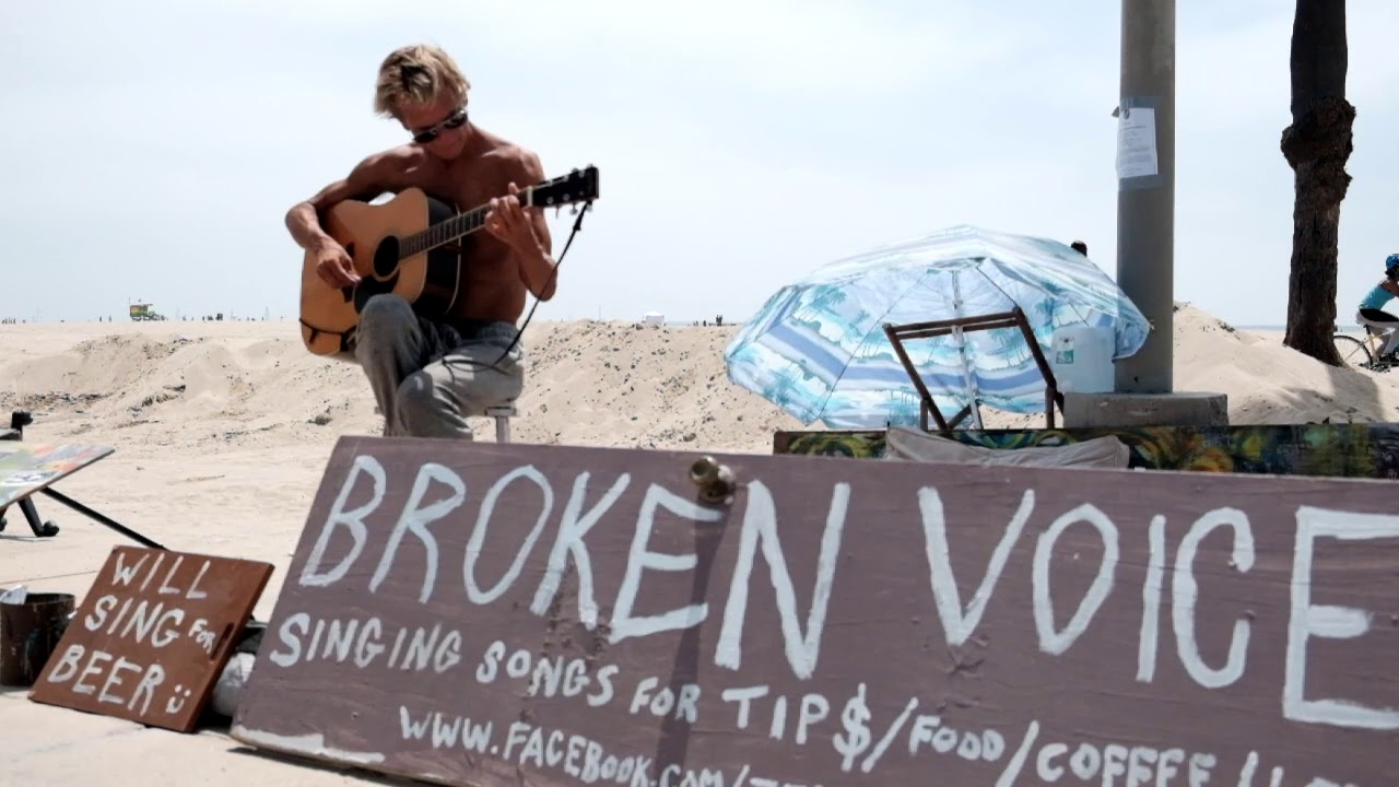 Broken Voice in Venice Beach - YouTube