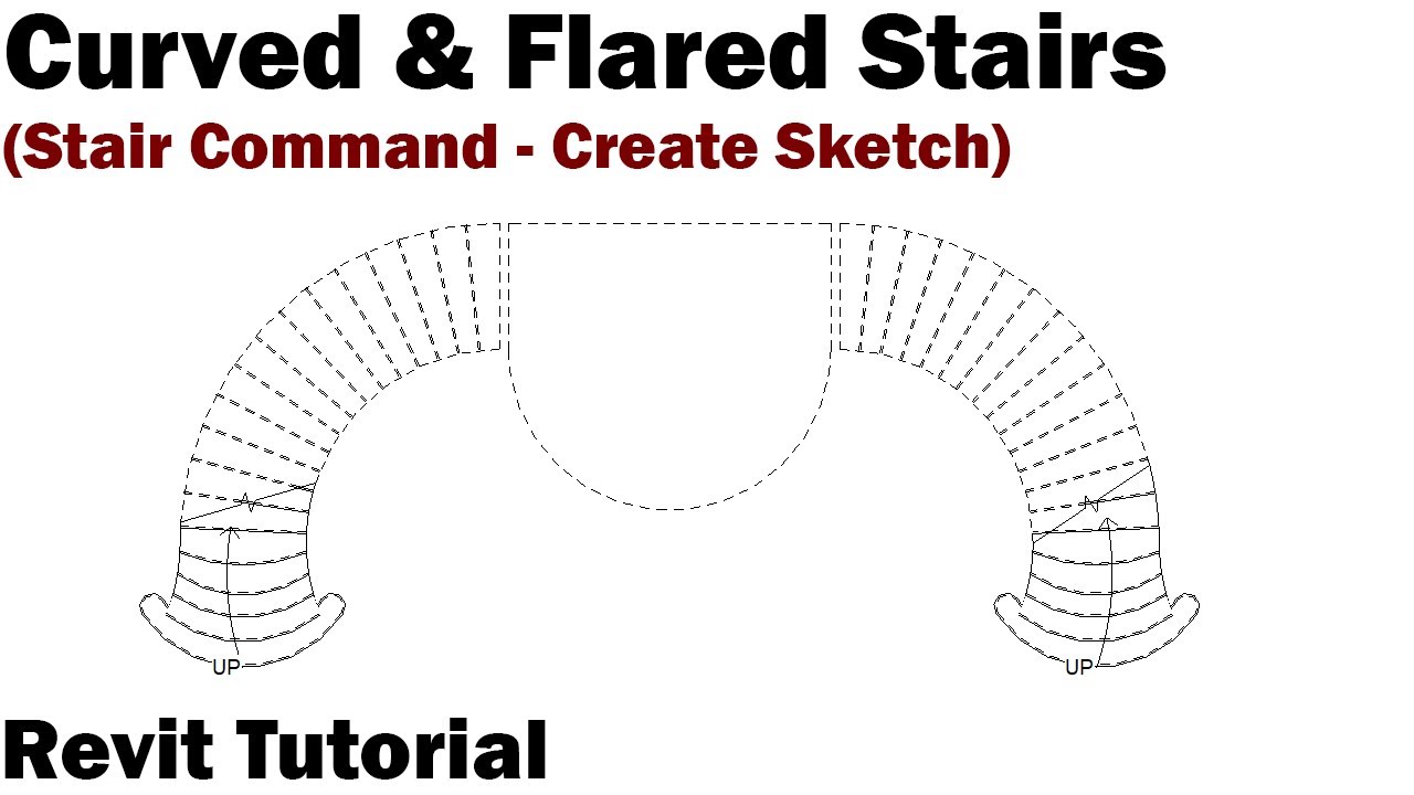 Revit Tutorial Flared Curved Staircase Stair Command Create revit-tutorial-flared-curved-staircase-stair-command-create