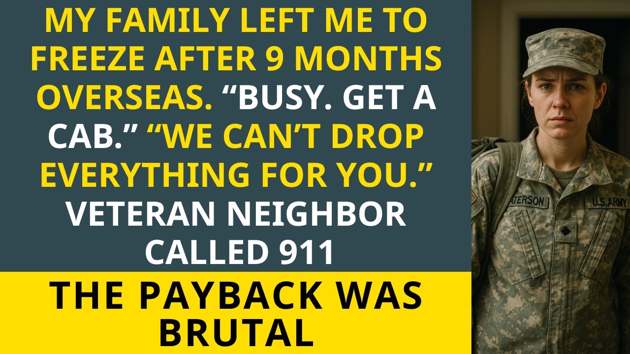 I Texted My Family: “Back From Deployment—Can You Pick Me Up?” My Dad ...