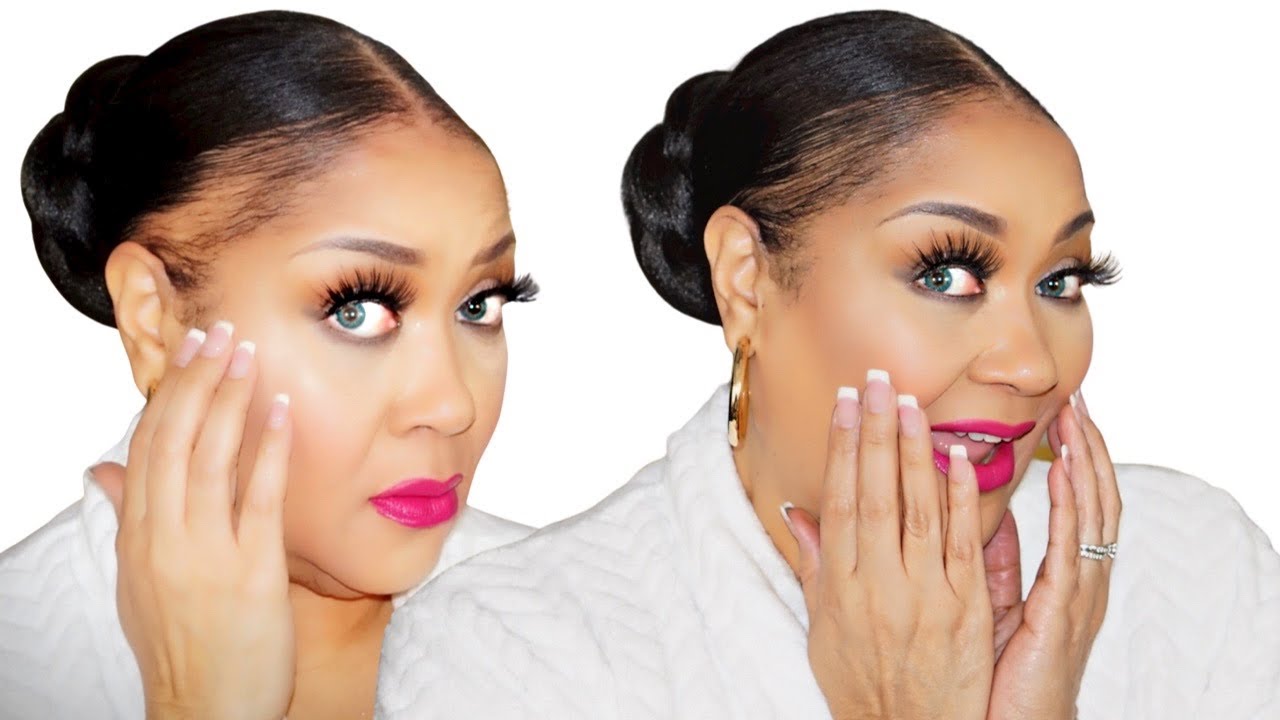 This Simple Trick Will Help You Cover Bald Edges & Low Bun Ponytails ...