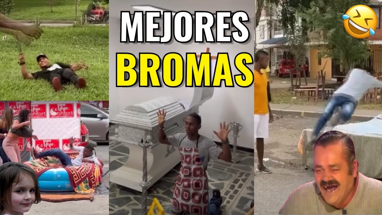 Ríete sin parar 30 minutos de las mejores bromas - YouTube