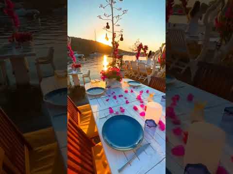 📍 Gümüşlük, Bodrum, Türkiye  🤗❤️ #tunisiebooking #travel #video #summer #viral #turkey #summervibes