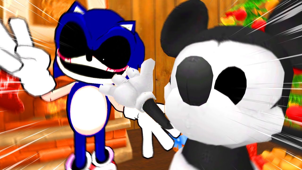 ¡HOLA SOY MICKEY.AVI, Y ESTO ES VIVIENDO CON SONIC.EXE! - YouTube