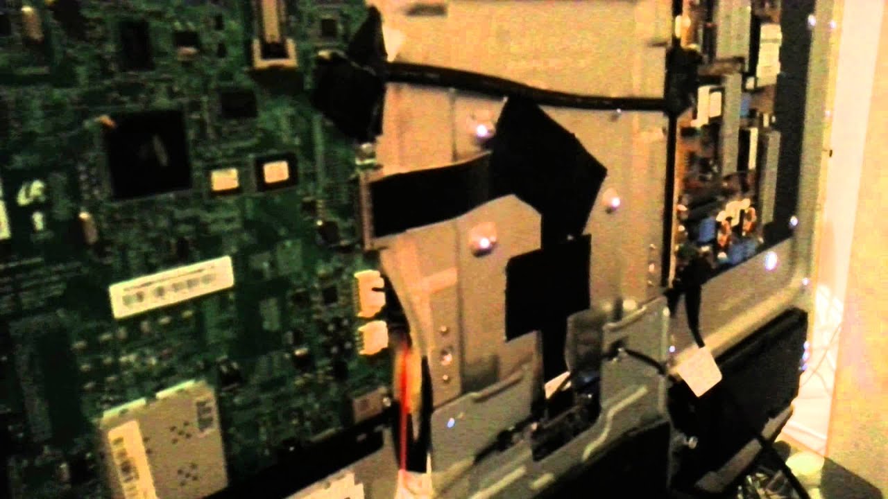 Fault on Samsung LED TV UE40D5520 FIXED - YouTube