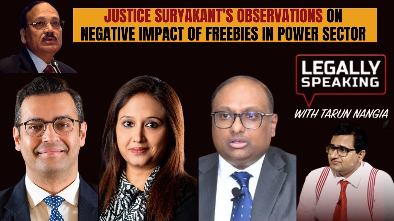 Justice Suryakant's Observation On Negative Impact Of Freebies In Power ...